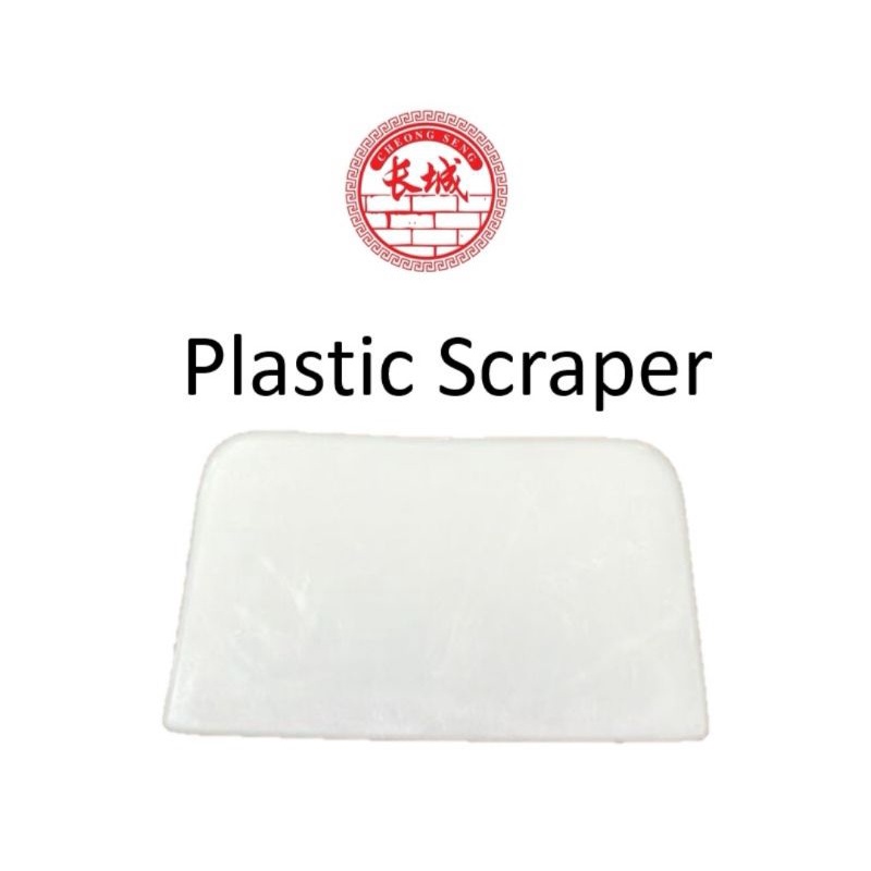 PVC Plastic Square Scraper Putty Clear | Shopee Philippines