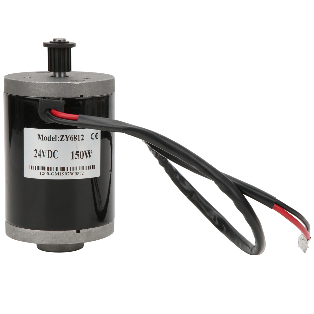 ZY6812 24V 150W Brush Electric Motor Chain Synchronizing Wheels ...