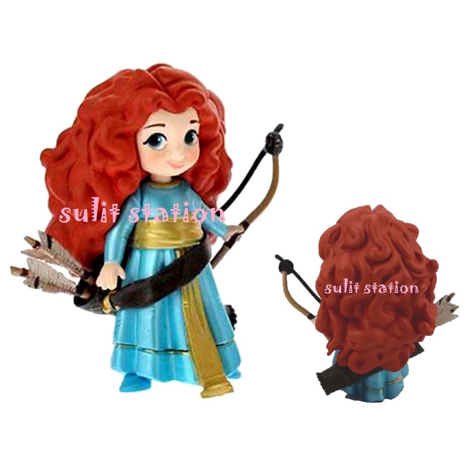 Q POSKET DISNEY PRINCESS BABY MERIDA ALICE VINYL BOBBLE HEAD QPOSKET ...