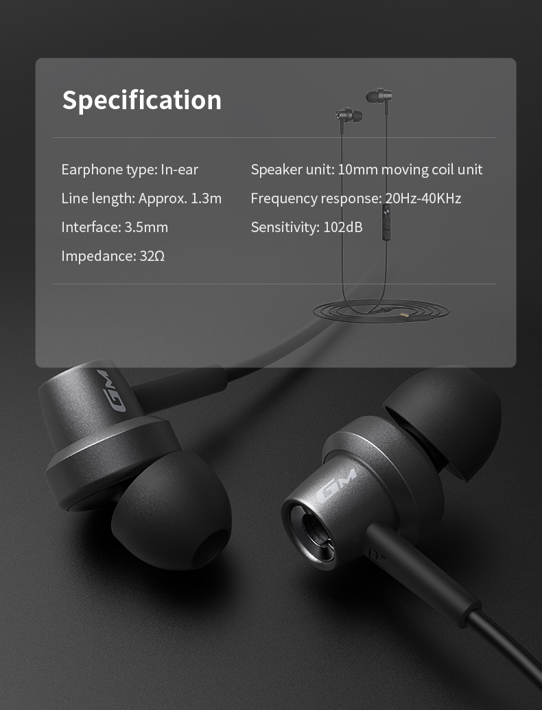 EDIFIER GM260 Headphones (black)/Edifier HECATE GM260 Plus wired ...