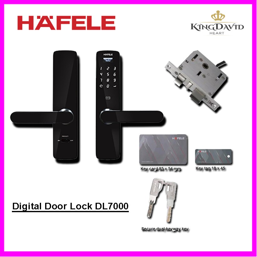 Hafele Digital Door Lock DL7000 | Shopee Philippines