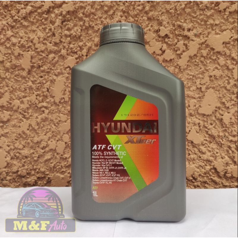 1L HYUNDAI XTEER ATF CVT (100% FULLY SYNTHETIC) | Shopee Philippines