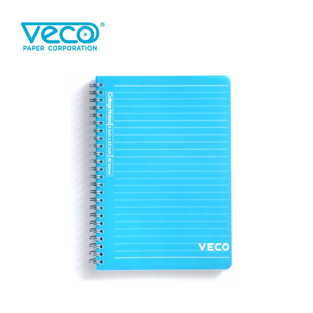Veco College Notes Color Coding Notebook 80lvs 6x8.5in 60gsm (1pc ...