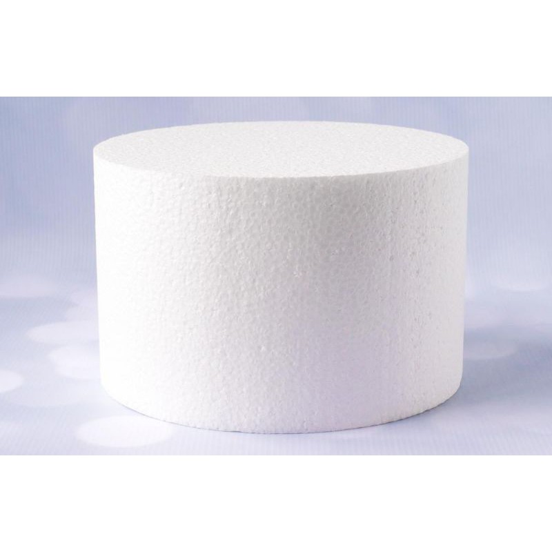 Styro Dummy Cake (Styrofoam) 4inch height Round | Shopee Philippines