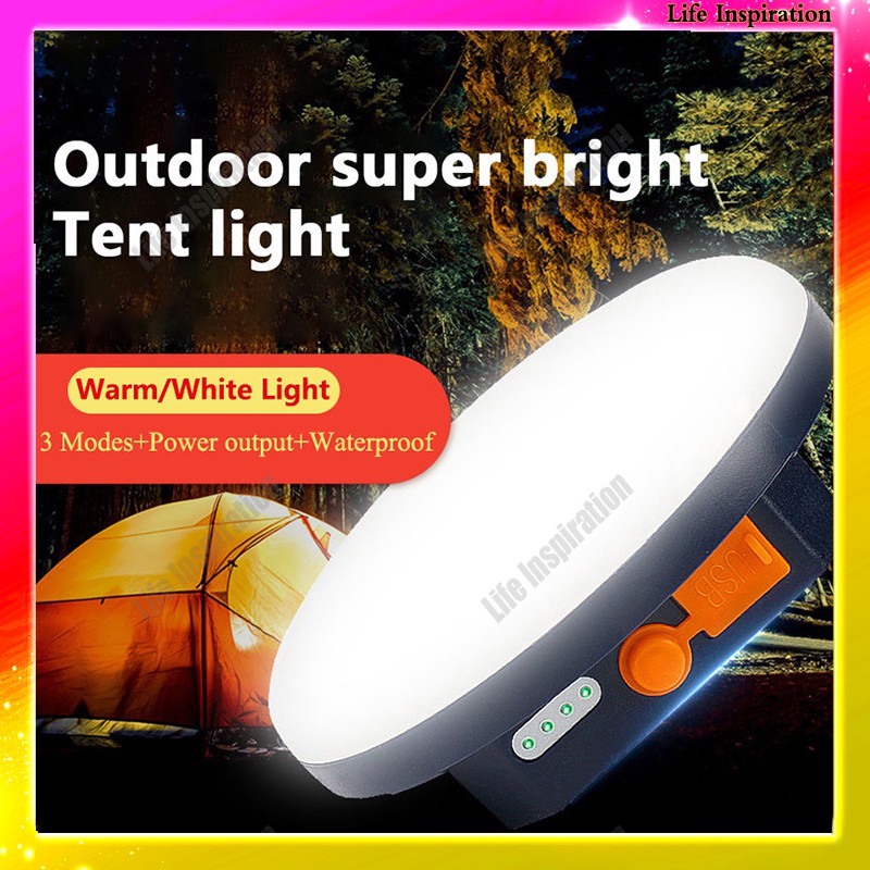 9900mah Portable High Power Rechargeable LED Magnet Flashlight Camping ...