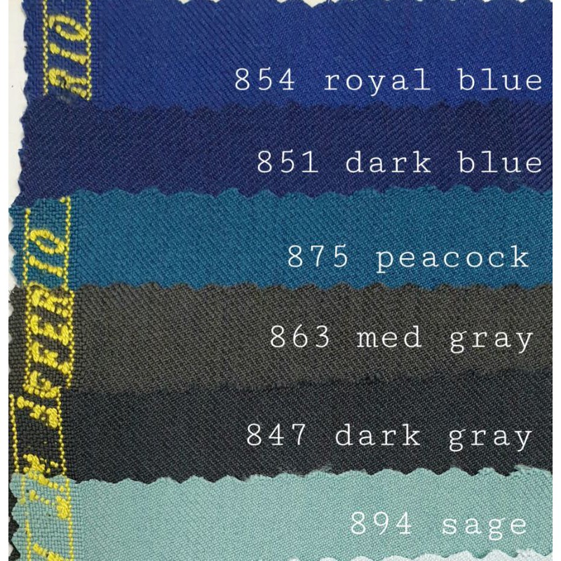 AX Armani Wool Suiting Fabric (Set B) 58/60 inches Width | Shopee ...