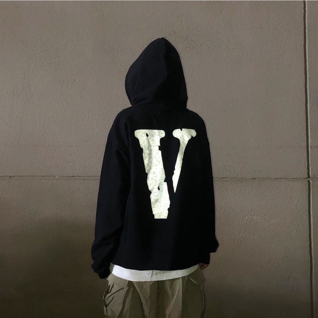 VLONE 3M Reflective New York Big V Hooded FOG High Street Beauty Tide ...