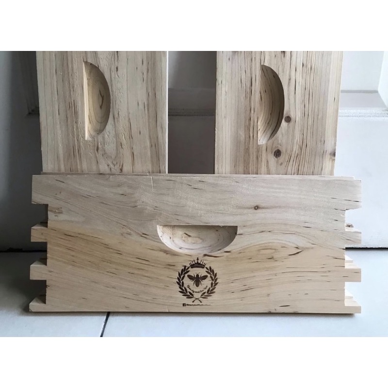 B&B 10-Frame Langstroth Medium Super Box Unassembled Beekeeping ...