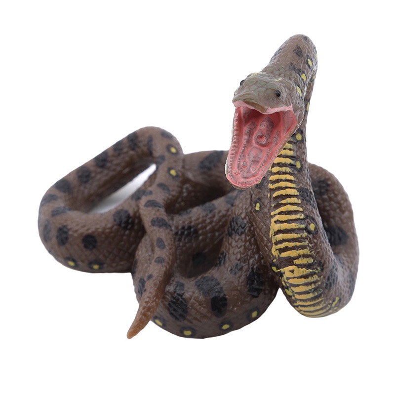 High Simulation Python Model Toy Big Realistic Snake Halloween Tricky ...