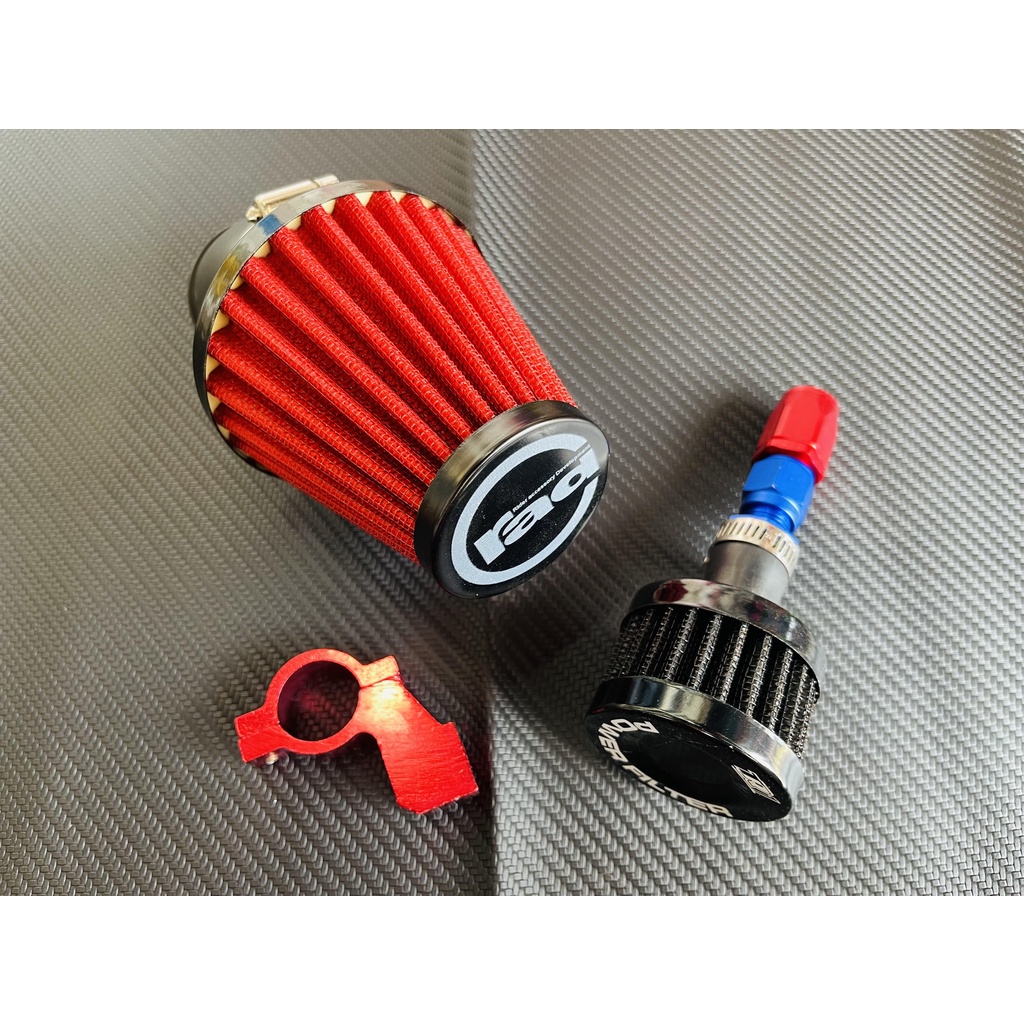 RAD Air Filter and Engine Breather Filter Set for Raider 150 Fi Raider ...