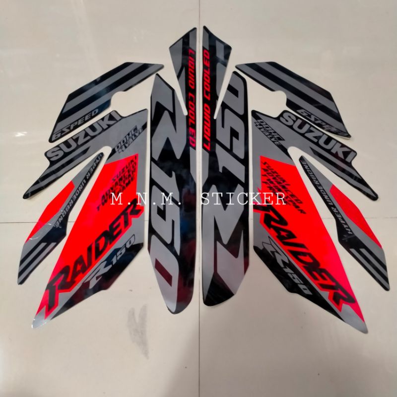 Raider R150 fi 2022 Decals/Sticker | Shopee Philippines