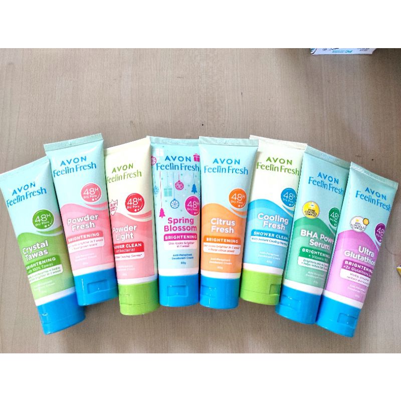 AVON FEELIN FRESH Quelch Deodorant Cream Old/New Packaging | Shopee ...