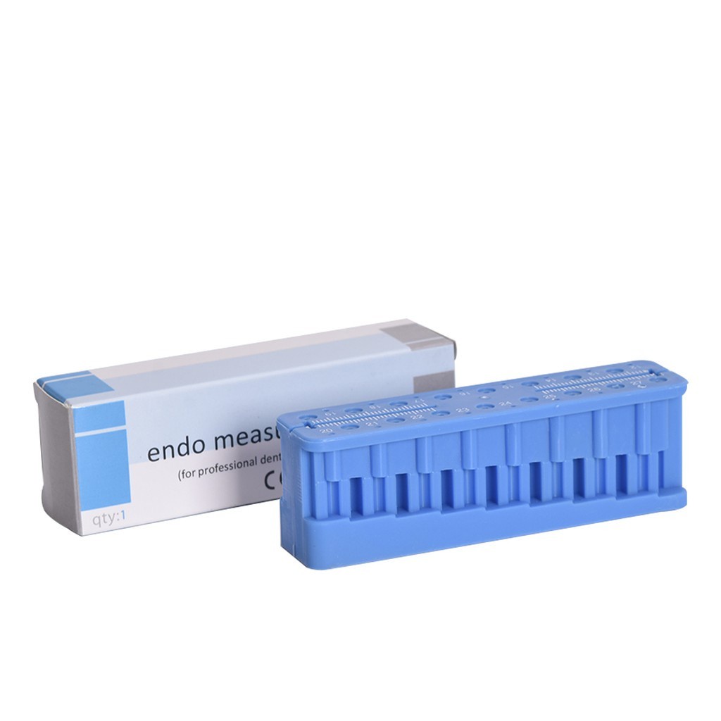 Dental Endo Measuring Block Endodontic File Holder Ruler | Shopee ...