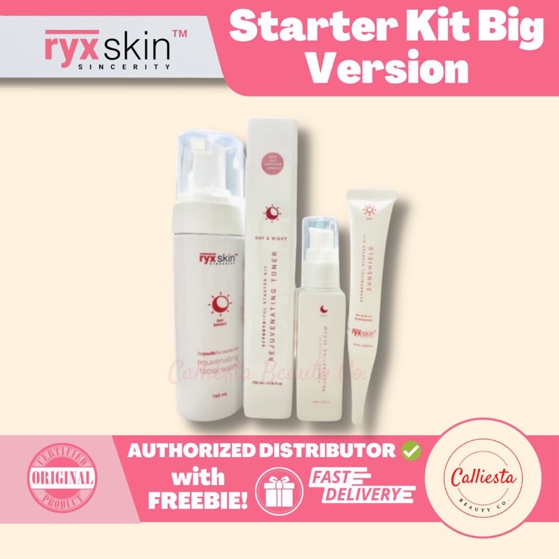 STARTER KIT BIG BY RYX with Freebies | Shopee Philippines