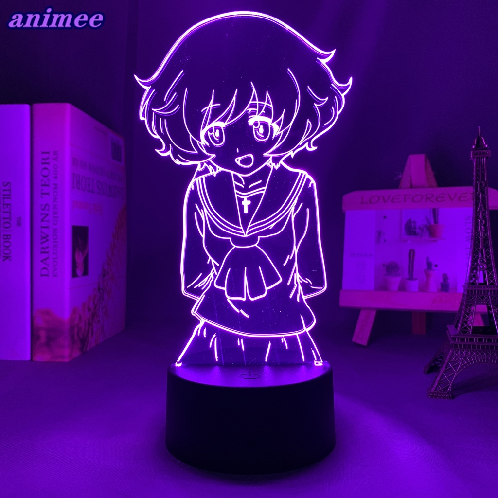 Anime Led Night Light Girls Und Panzer Yukari Akiyama for Bedroom ...