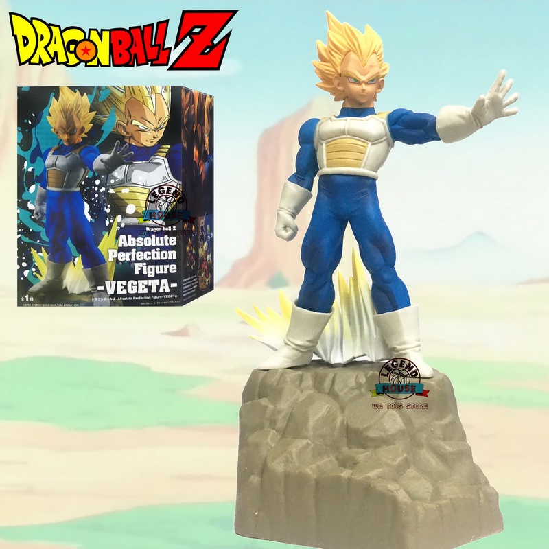 Dragon Ball Z Absolute Perfection Figure Vegeta Super Saiyan Anime PVC ...