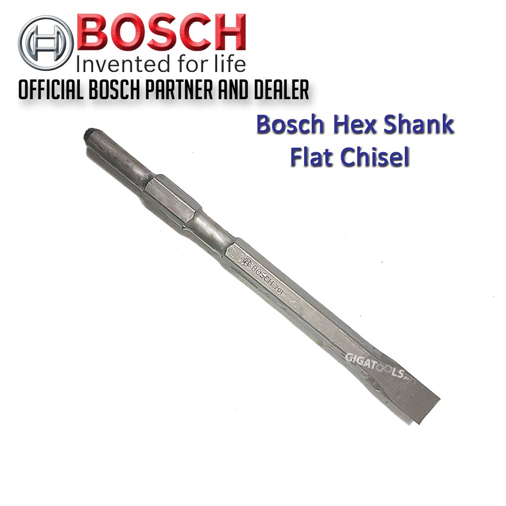 Bosch 17mm Hex Shank Flat Chisel | Shopee Philippines