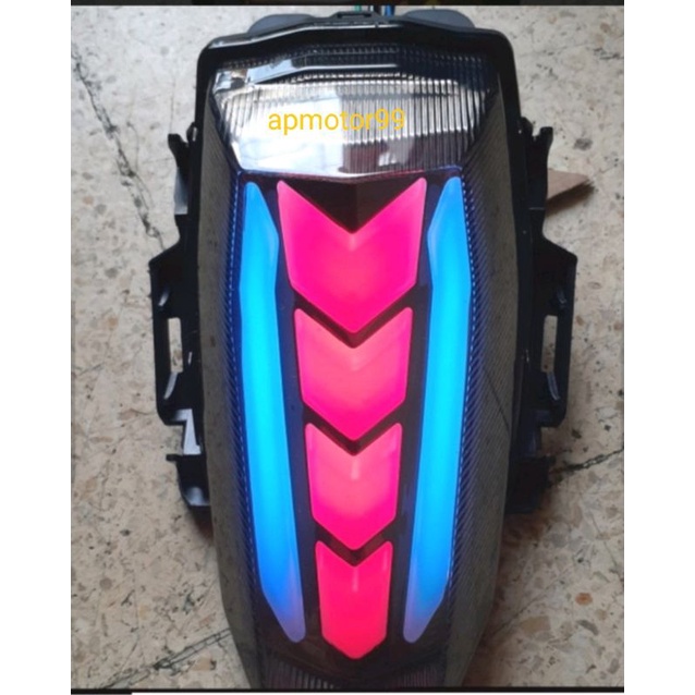 0stoplamp 3 In 1 Led Rear Light + Rating Turn Signals Yamaha R15 V3 ...