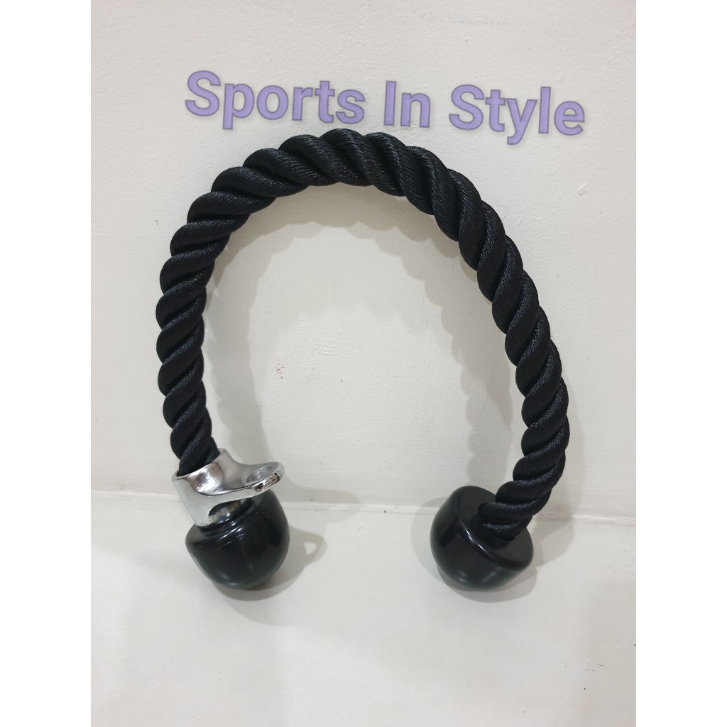 Push Pull Exercise Gym Rope Tricep Rope Handle | Shopee Philippines