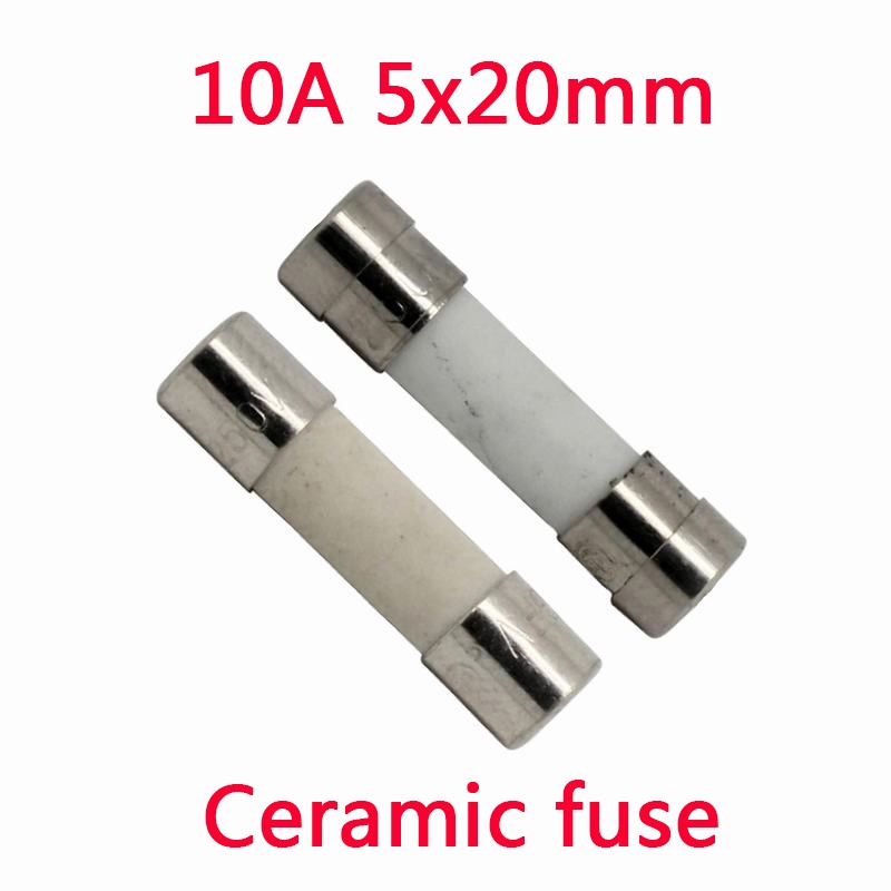 Ready stock* 1pcs 250V 10A 10AMP Quick Blow GMA Gceramics Fuses 5x20mm ...
