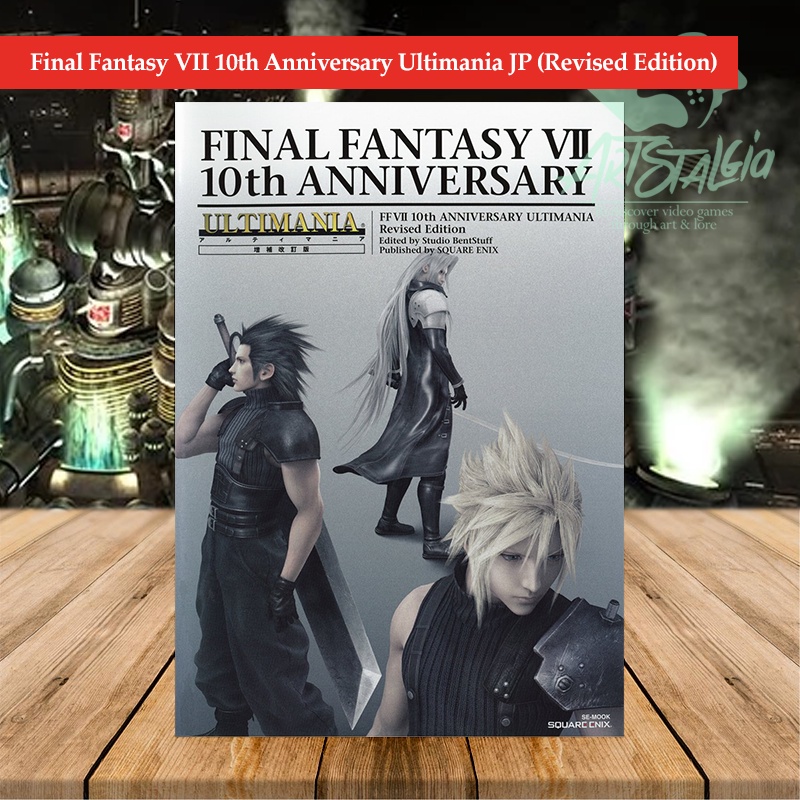 Final Fantasy VII 10th Anniversary Ultimania JP (Revised Edition) | Shopee Philippines