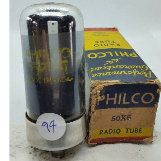 117 50X6 Philco High-vacuum Rectifier Power-supply TEST | Shopee ...