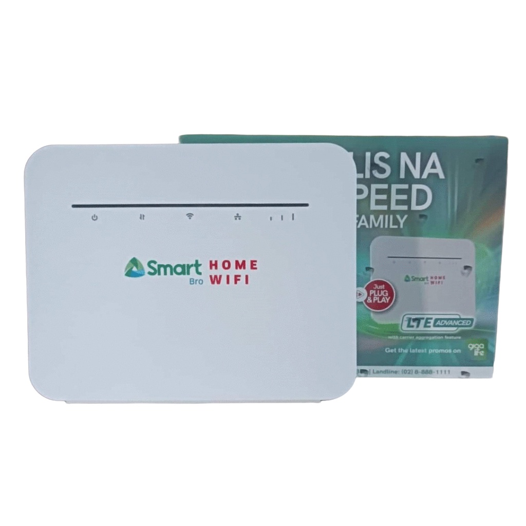Smart Bro Home Prepaid WiFi (Boosteven R291) LTE-Advanced CAT6 with FREE! UNLI data for 15 days ...