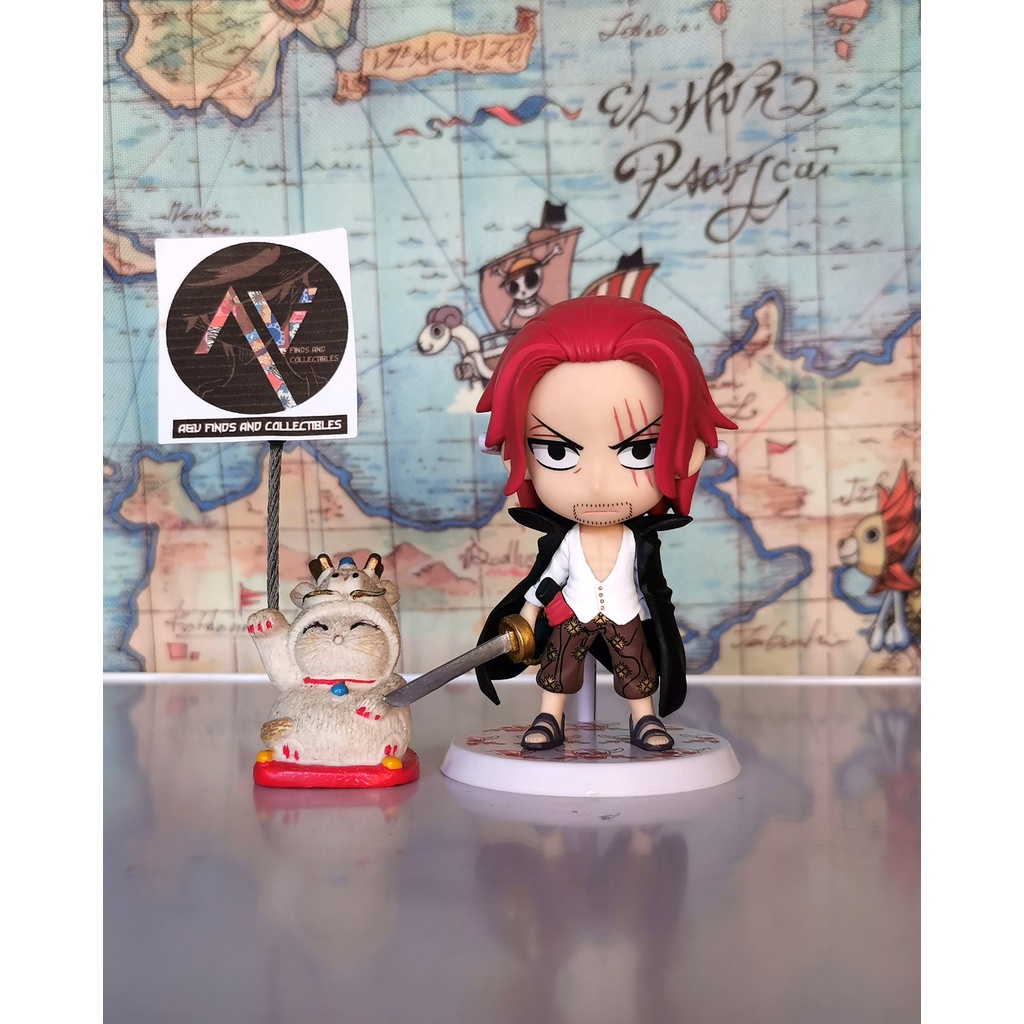 Authentic Onepiece - Chibi Kyun Chara - Red-Haired Shanks | Shopee ...