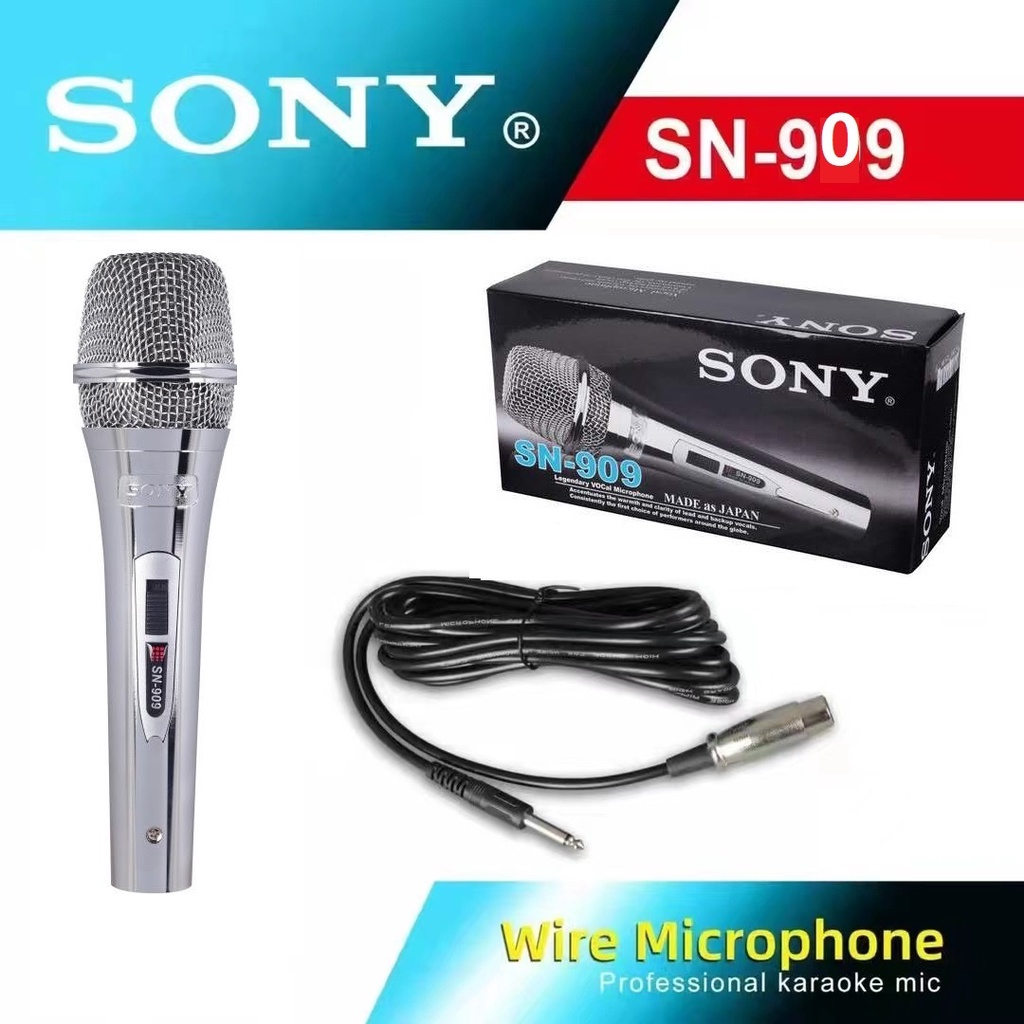 GDPLUS SONY Dynamic Microphone SN-909 Heavy Duty Wired Microphone ...
