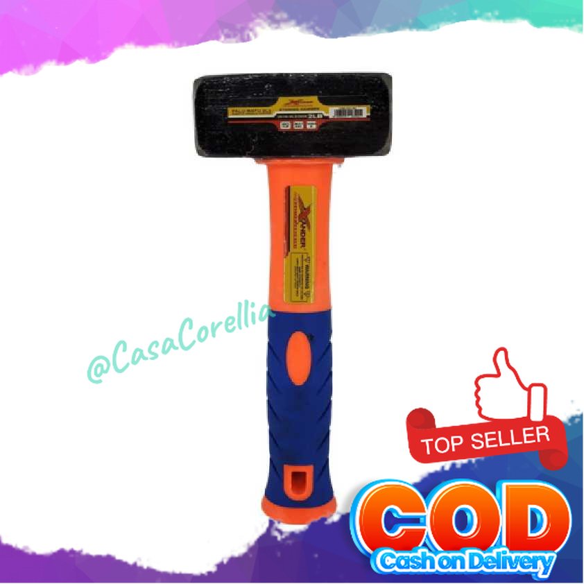 2lb Godem Fiber Handle Hammer Large Sledge Hammer Stone Hammer | Xander ...