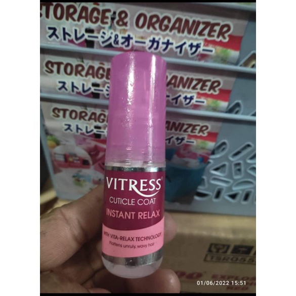 Vitress cuticle coat hair relax 30ml | Shopee Philippines