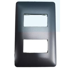 Omni 2 Gang Device Plate ( Designer Series) Dark Gray - DWP-112G | Shopee Philippines