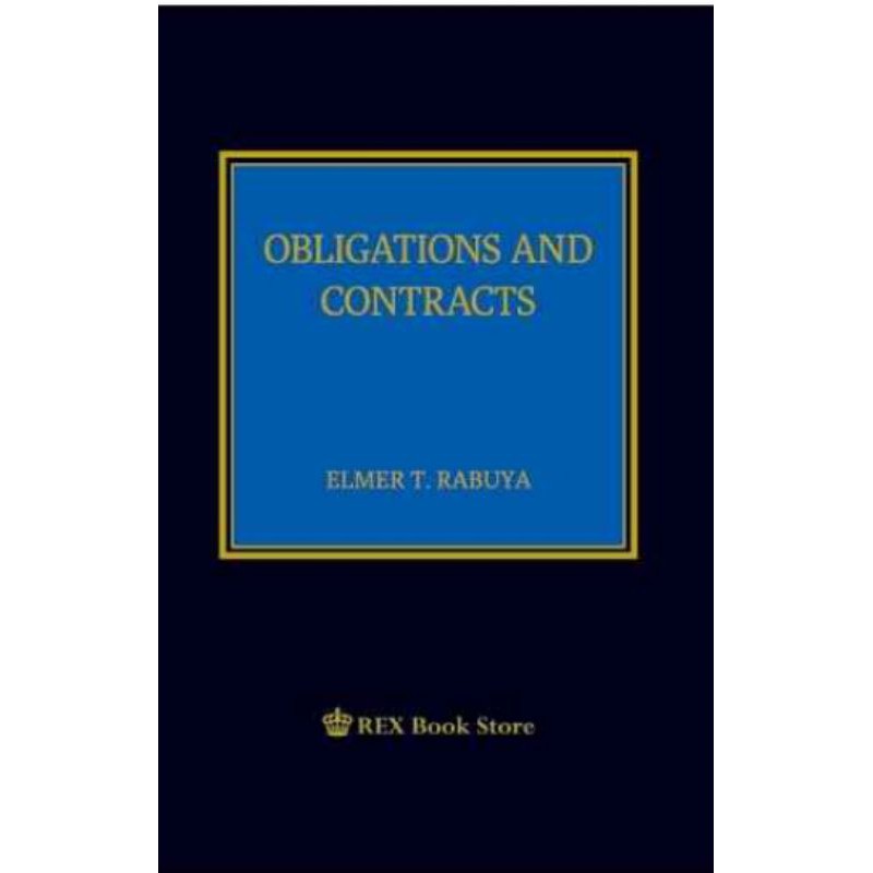 RABUYA-OBLIGATIONS AND CONTRACTS (CLOTH BOUND) 2019 | Shopee Philippines