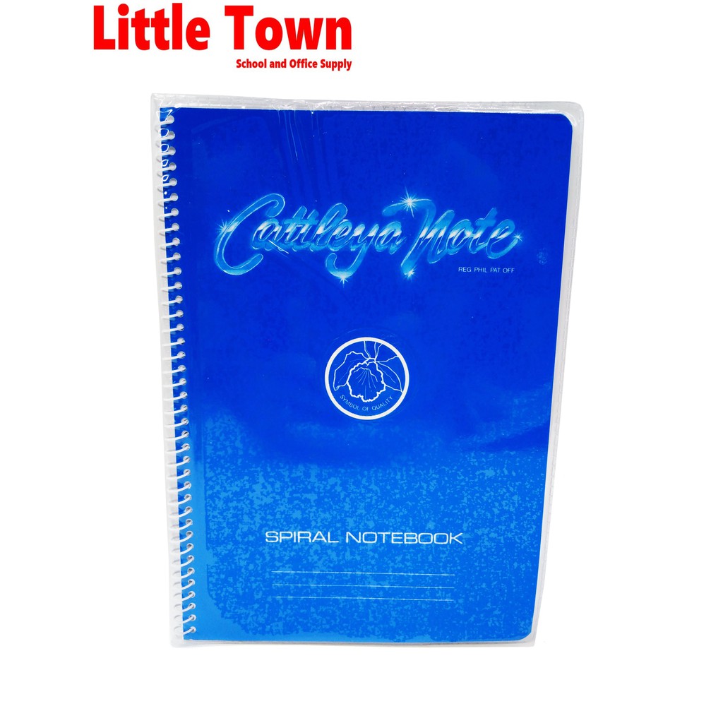 Cattleya Spiral Notebook 50 Sheets (7" X 10" Inches) | Shopee Philippines