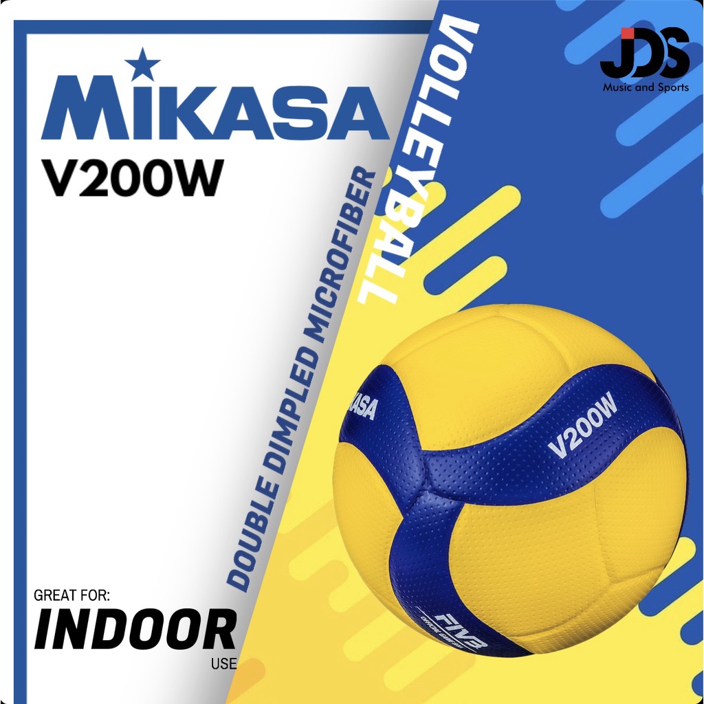 Authentic Mikasa Volleyball V200W | Shopee Philippines