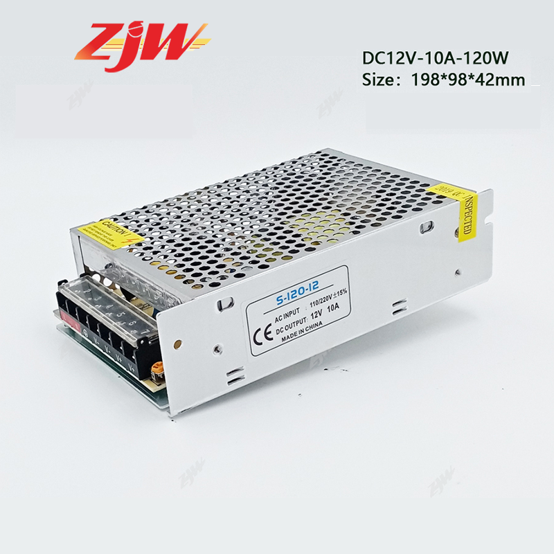 ZJW 12V 5A/10A/20A/30A Centralized Power Supply 12V Power Adapt AC TO ...