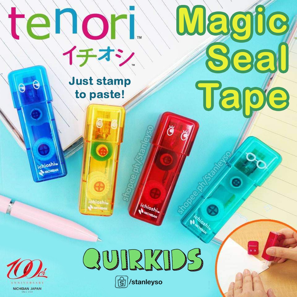 Nichiban Tenori Ichioshi Glue Tape Stamp Panfix Adhesive | Shopee Philippines