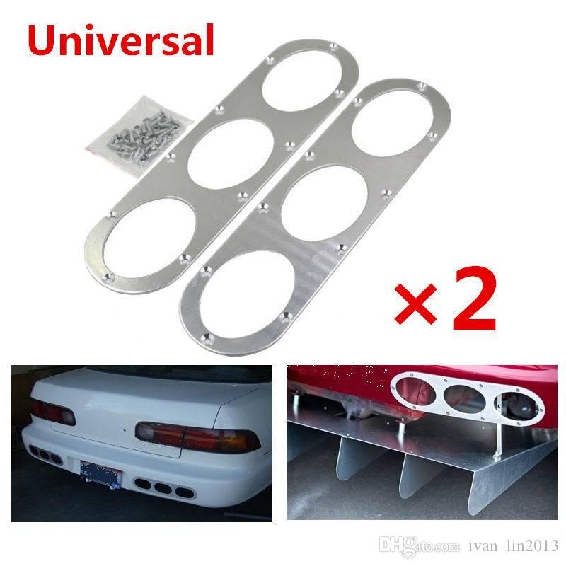 Car Rear Bumper Air Diffuser Race Diversion Panel Universal speed 3 ...