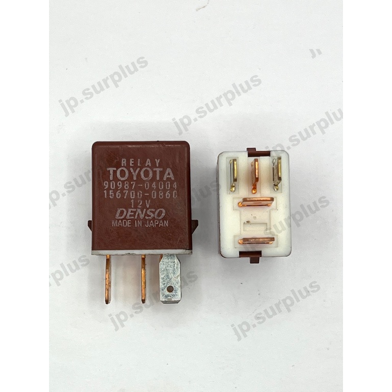 Japan Surplus Toyota Denso Relay 5 Pin 12V Green / Brown | Shopee ...