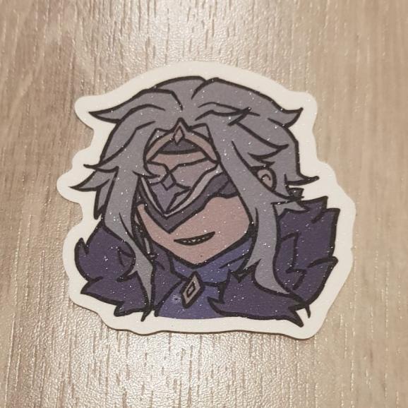 Genshin Impact Sticker 11 Fatui Harbingers Set (Glitter) Tofuaru ...