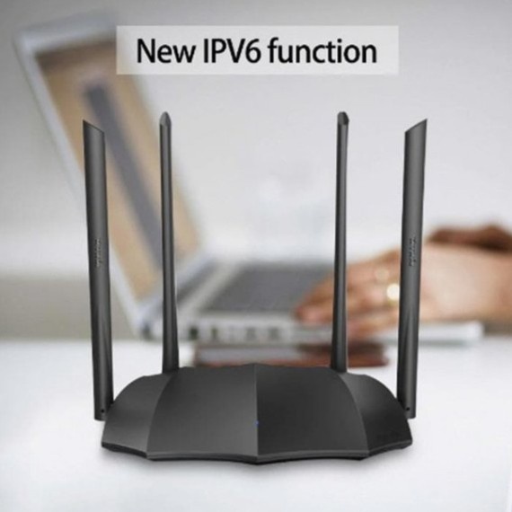 Tenda AC8 Smart Dual Band GIGABIT Wifi ROUTER REPEATER AC1200 PORT ipv6 ...