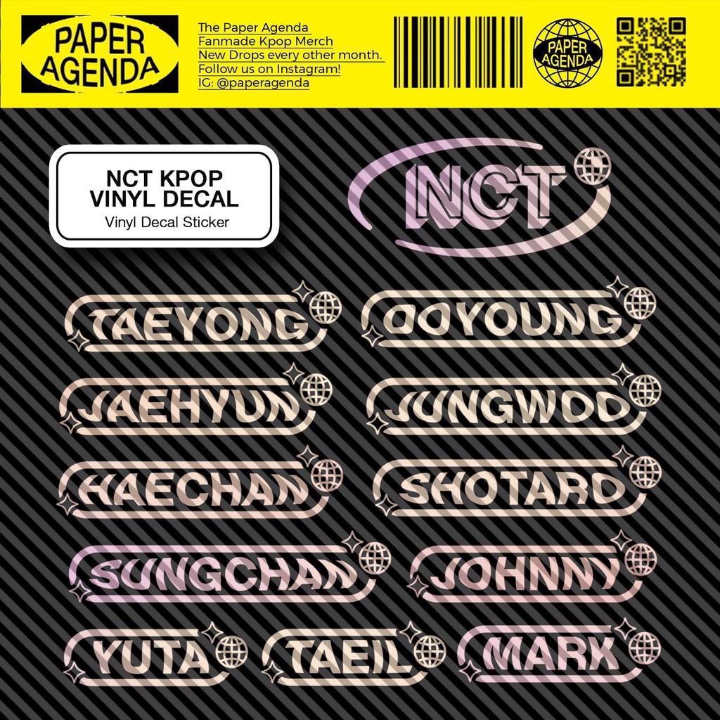 NCT 127/NCT KPOP Vinyl Decal Sticker | Shopee Philippines