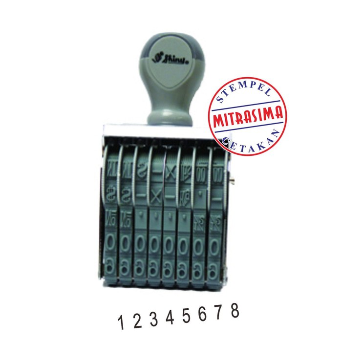 Shiny Conventional Number Stamp N-18 | Shopee Philippines