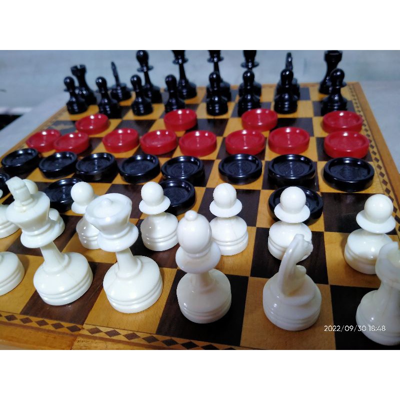 Wooden Folding Chess Board Dama Japan | Shopee Philippines