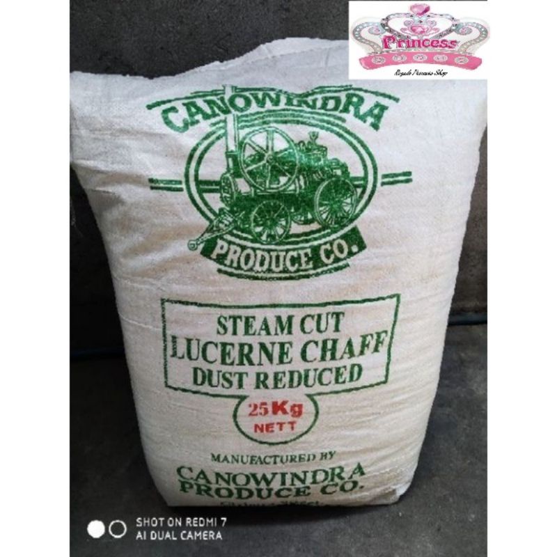 WHOLE SALE 5KGS ALFALFA HAY CHAFF (DUST REDUCE) (FOR BABY GP/RABBIT UP ...
