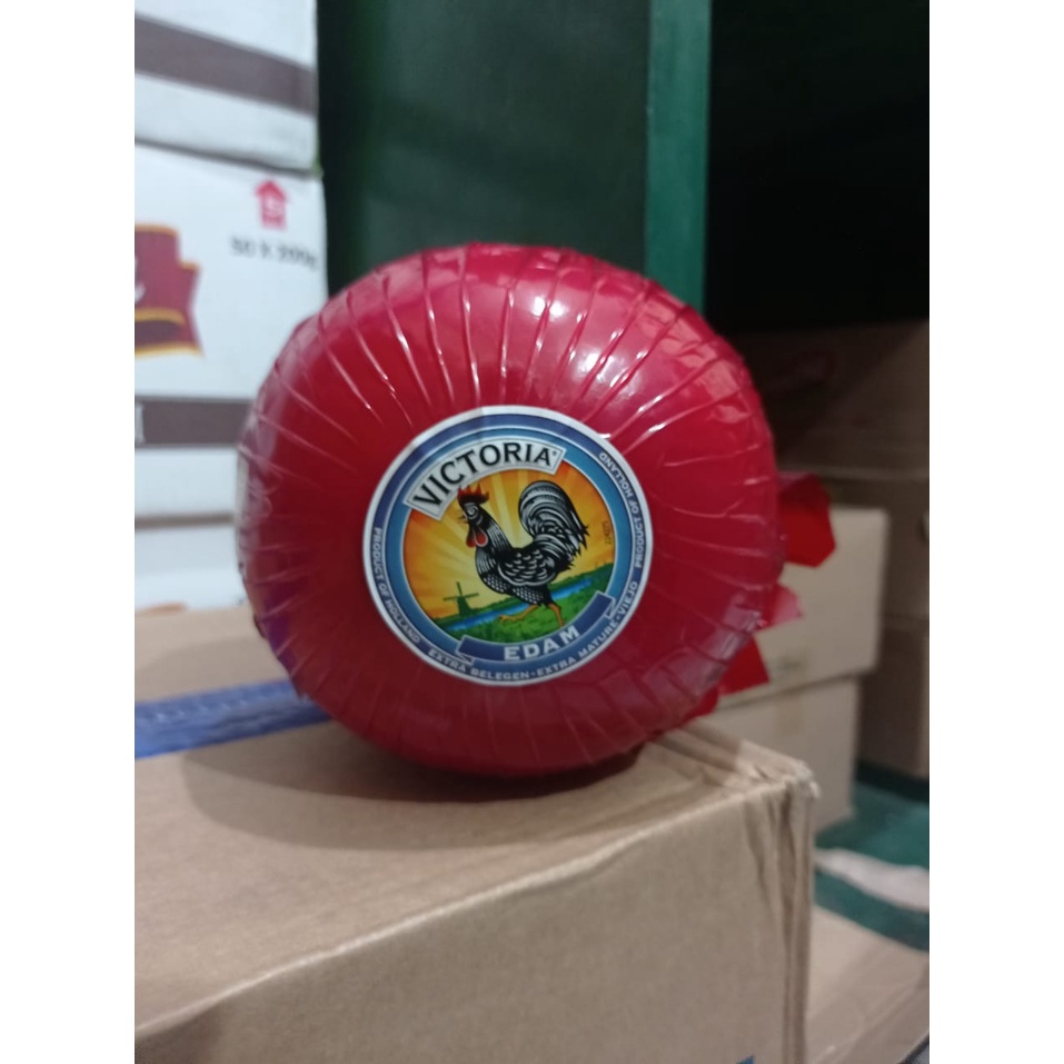 HITAM Victoria Black Chicken Edam Cheese Whole Ball - Ball | Shopee ...
