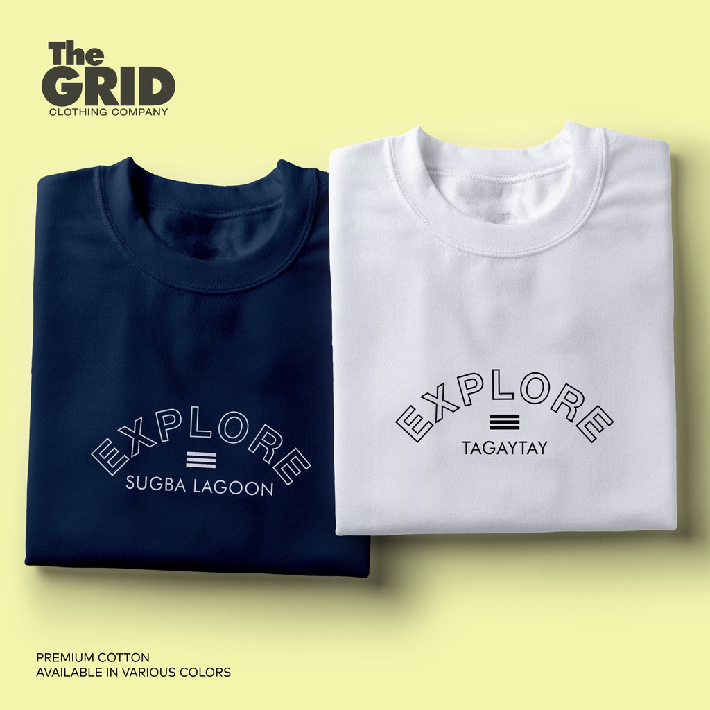 Explore Tagaytay | Sugba Lagoon Unisex Trendy Minimalist Statement ...