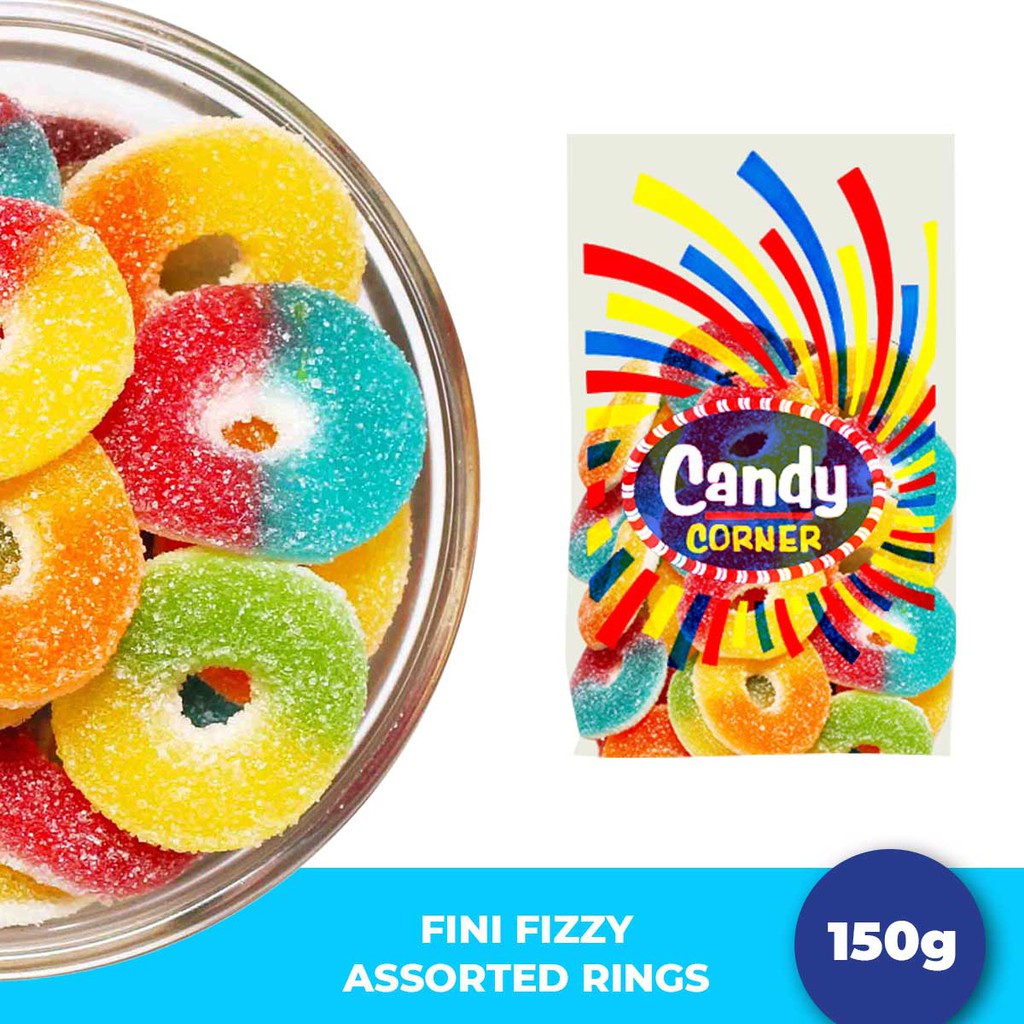 Fini Fizzy Gummy Rings 150g | Shopee Philippines