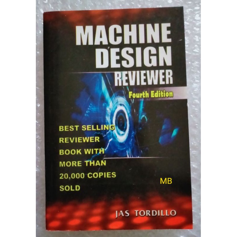 MACHINE DESIGN REVIEWER 4th ed. by Jas Tordillo | Shopee Philippines