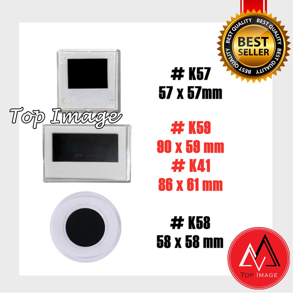 10pcs Blank Insertable Acrylic Photo Insert Ref Magnet Souvenirs ...